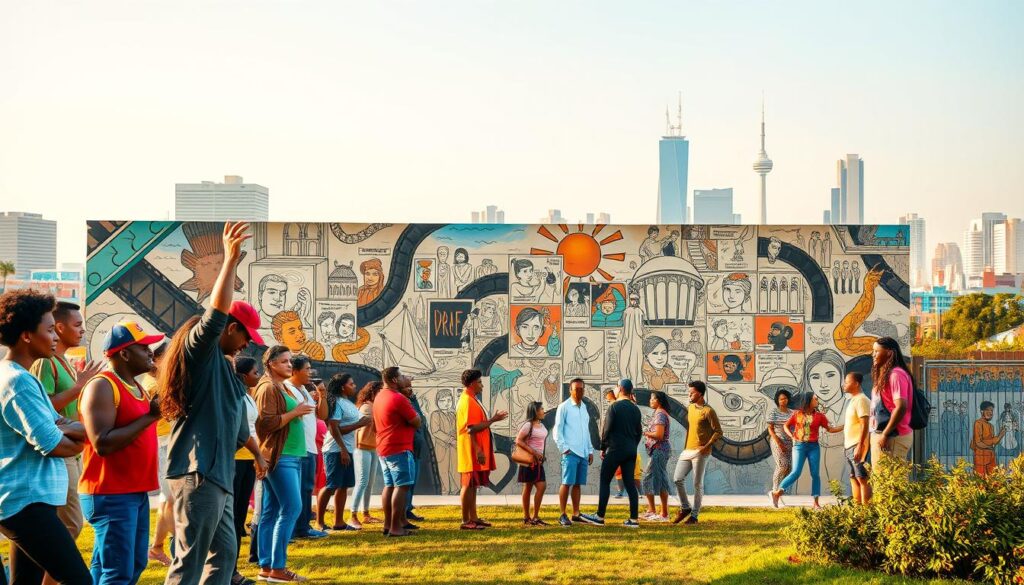 The Mural That Spoke Without Words – TribeTales